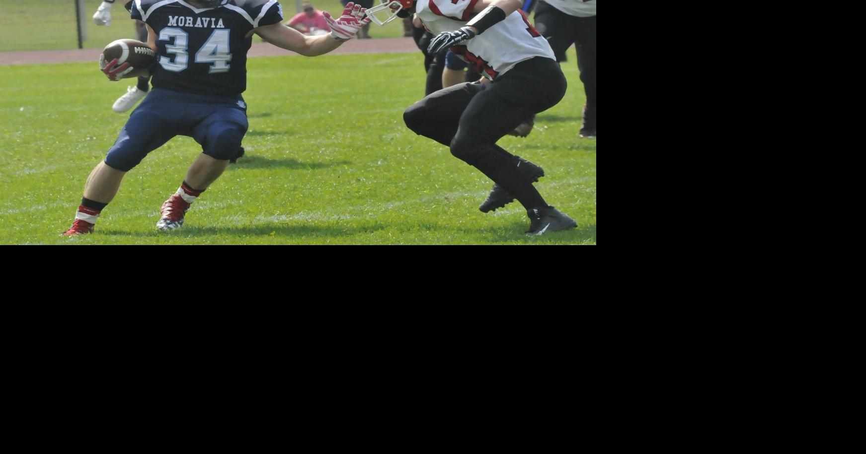 Moravia football sheds 16-point deficit to come back and defeat Groton
