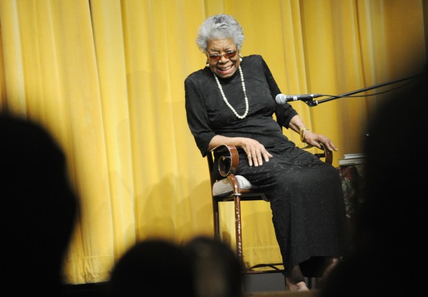 Angelou inspires with poetry, stories and encouragement