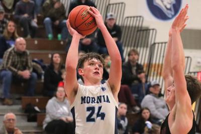 Moravia boys basketball takes down Groton at home