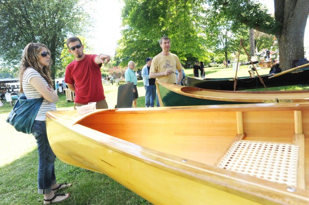 From canoes to skim boats, show has it all