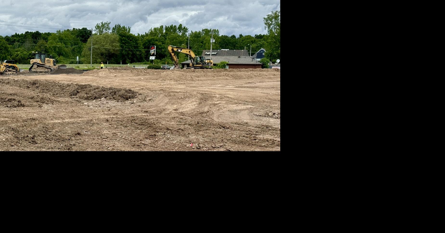 Storage facility being built next to Sennett plaza