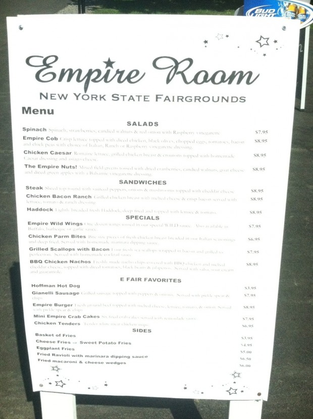 Finding the right food at the New York State Fair