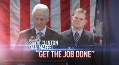 Maffei's new ad touts former President Bill Clinton's endorsement