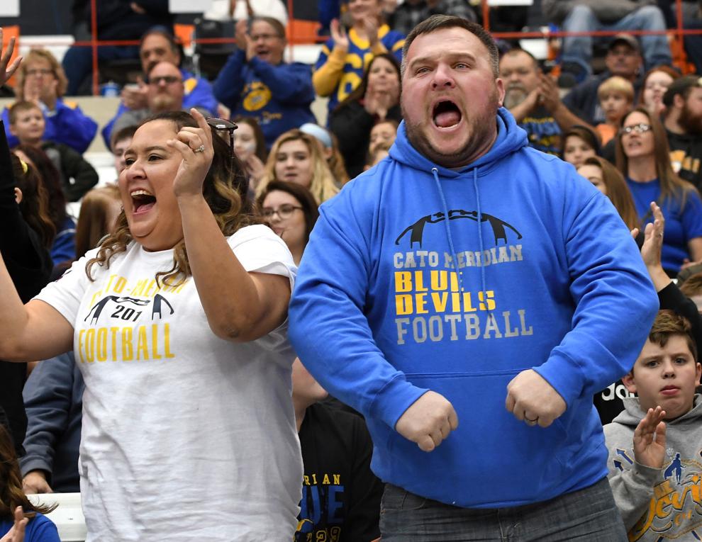 Cato-Meridian football's title chase ends in section final against Lowville