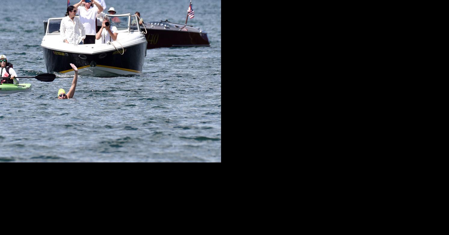 DeWitt swims 16-mile length of Skaneateles Lake (photos)