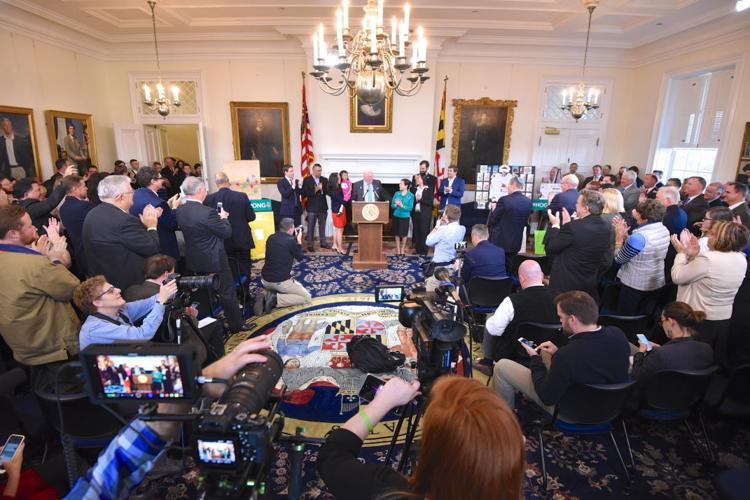 Gov. Hogan says he's 'cancer free' after treatment | Regional ...