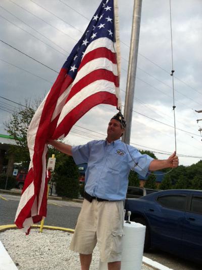 VFW Post raises flag, pauses to remember veterans past and present ...