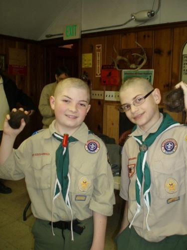 Boy Scouts go bald for a good cause | News | avenuenews.com