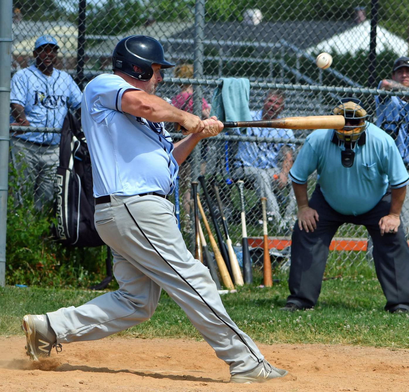 Rays rally from six-run deficit as Over-40 League begins season ...