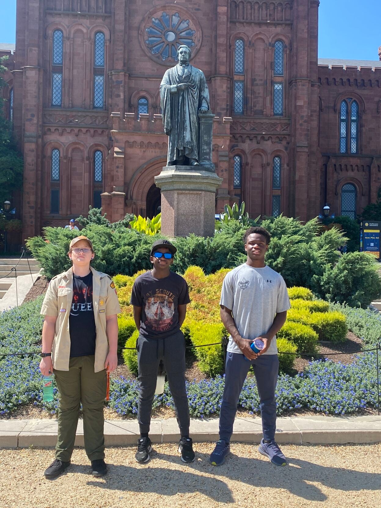 Boy Scout Troop 745 visits National Museum of The American Indian in ...