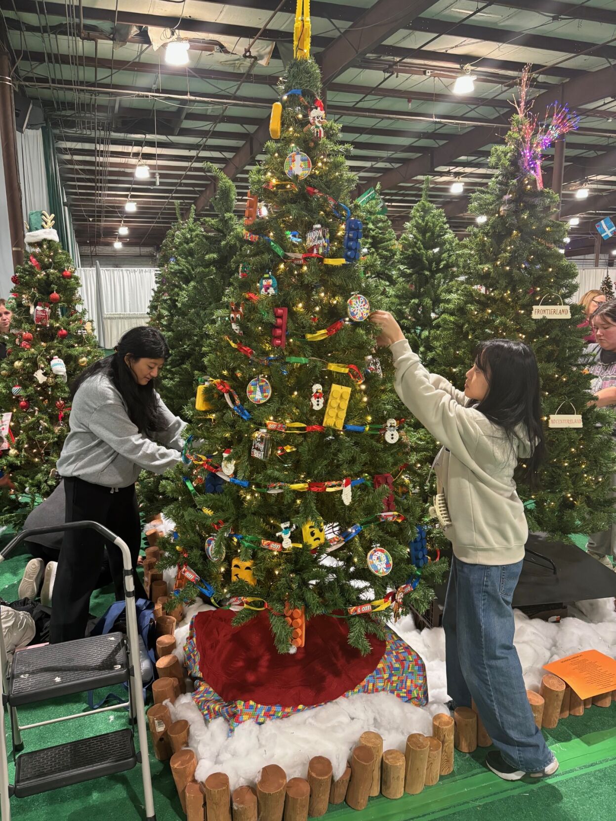Eastern Tech students design Lego-themed tree to be featured at ...