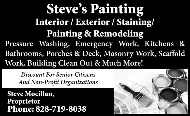 STEVE'S PAINTING | Painting & Staining Services | averyjournal.com