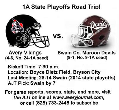 Viking Football steer ship to Swain for state playoff opener | Sports ...