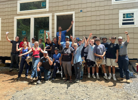 Local teens build tiny home for Hurricane Helene survivor during summer ...