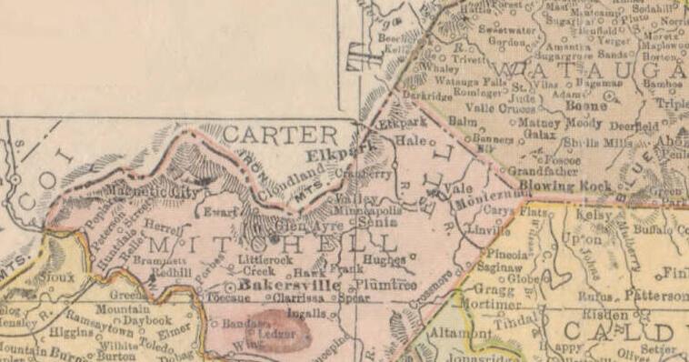 Our Avery County: Getting to the formation of Avery County | Community ...
