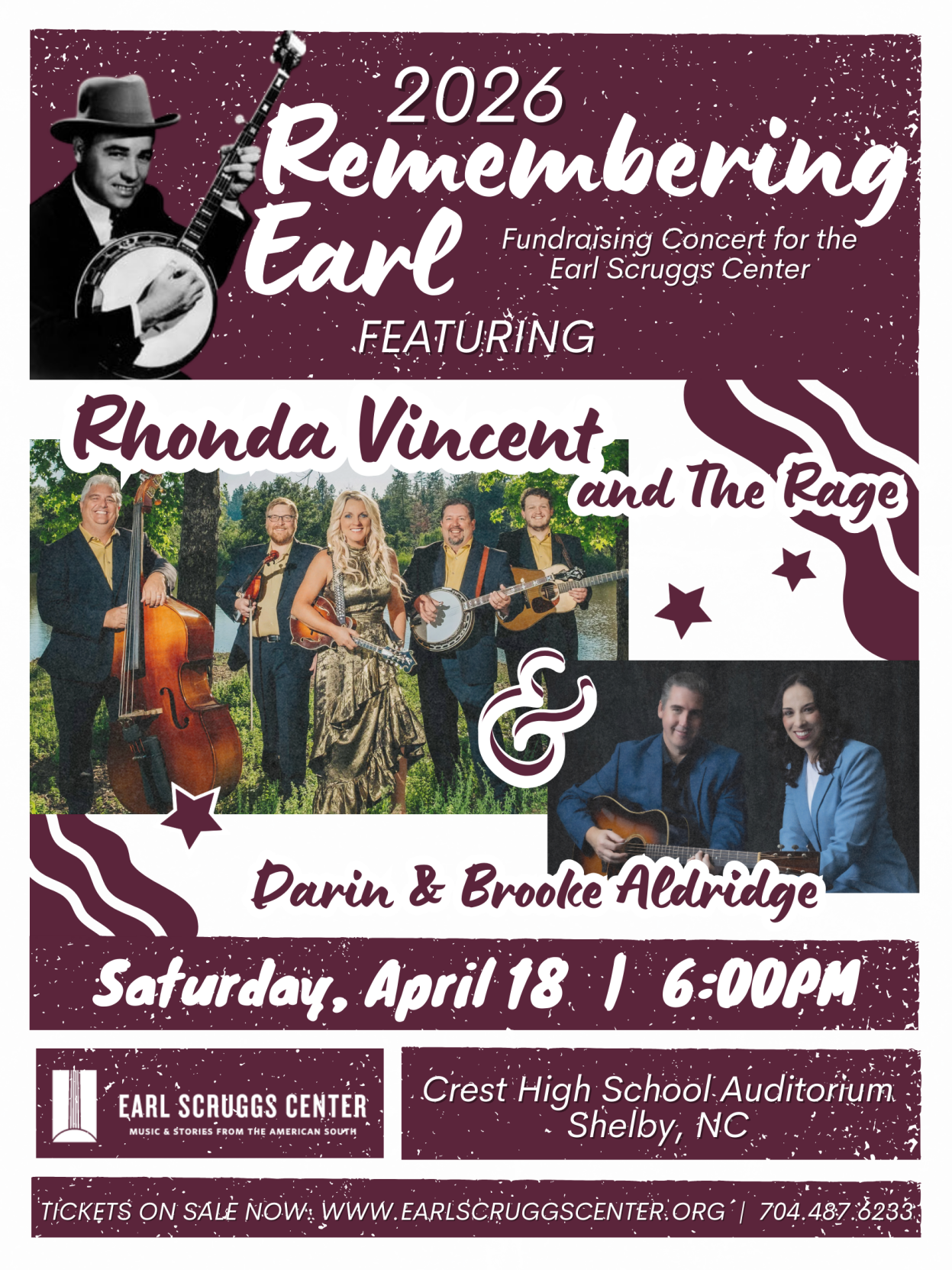 Earl Scruggs Center announces 2026 Remembering Earl Concert featuring ...