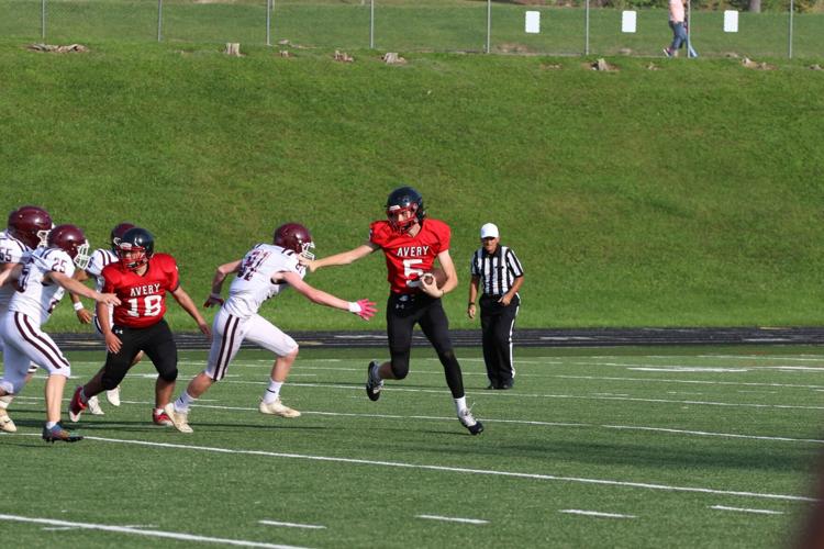 Vikings JV football bedeviled by Swain | Sports | averyjournal.com