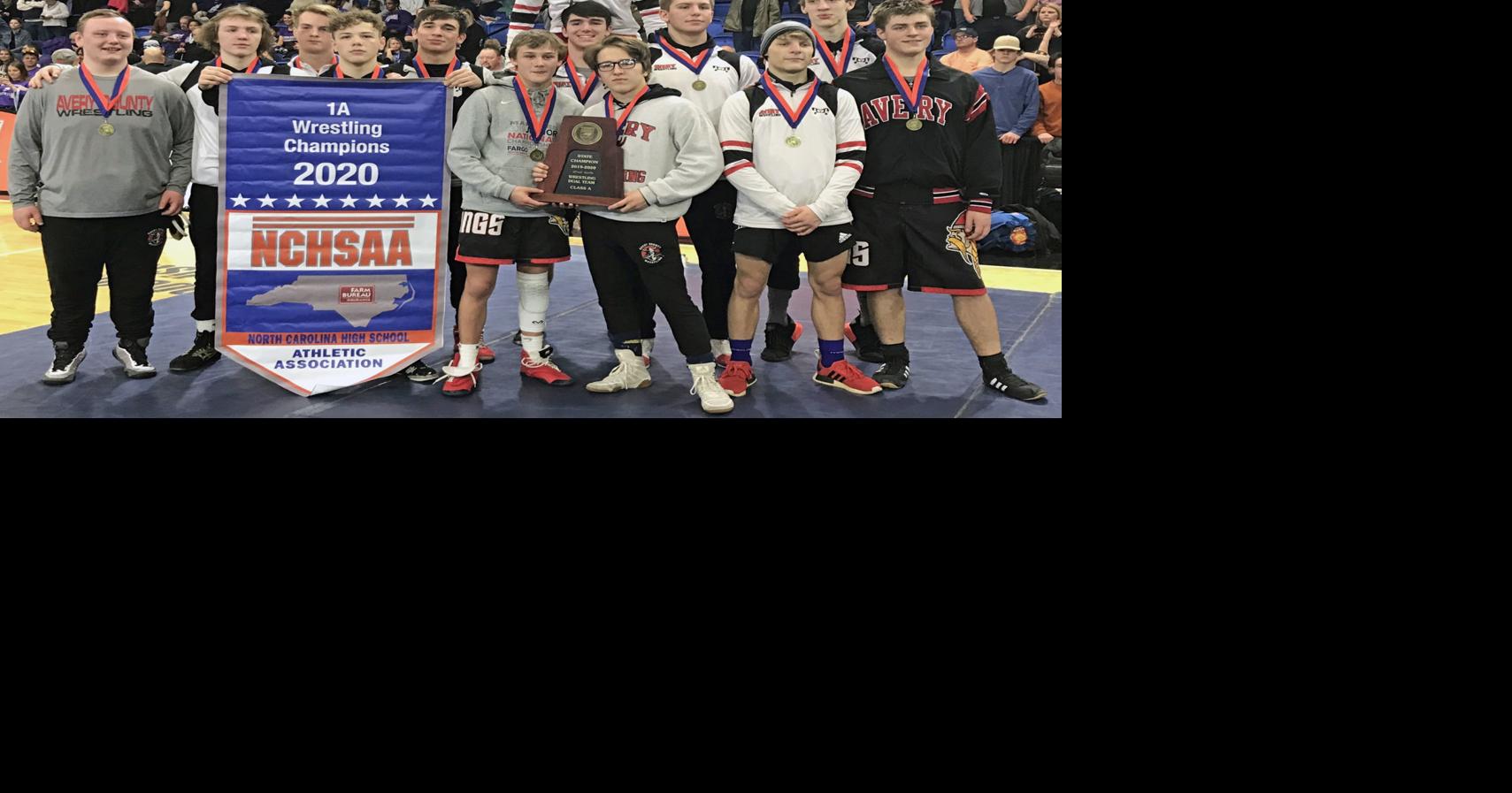 Avery wrestling claims school's first-ever team state championship ...