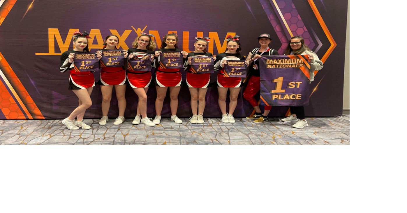 Local cheerleading team brings home three division wins | Community ...