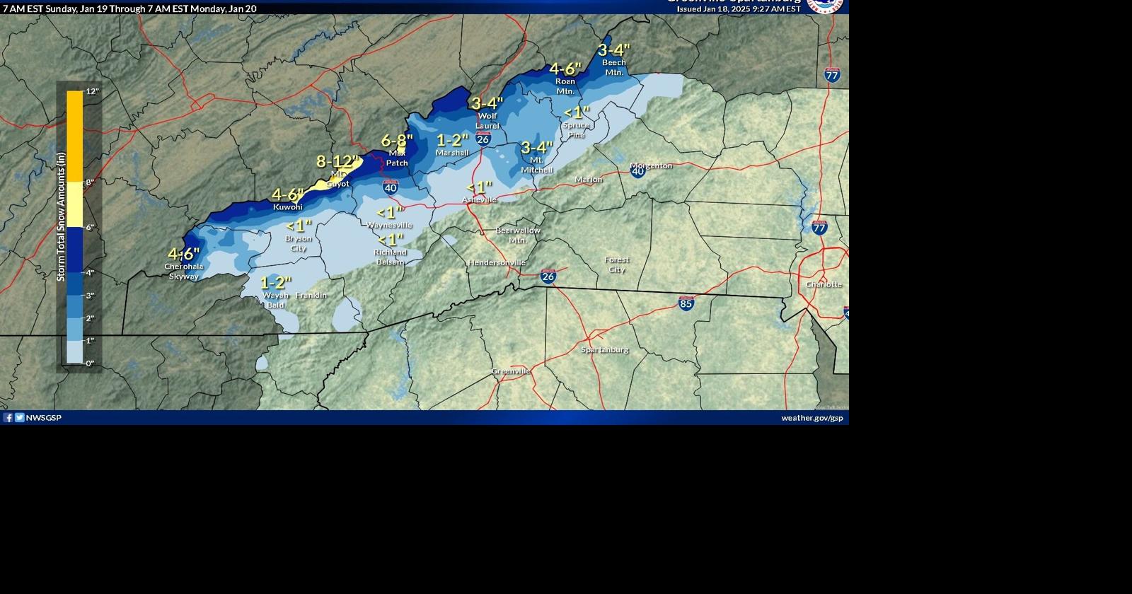 Winter Storm Warning, Extreme Cold Watch issued for Avery, High Country ...