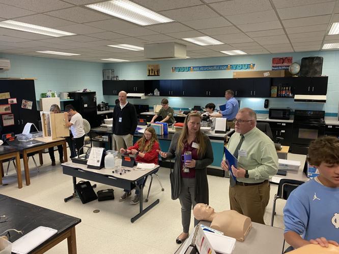 Educators take tour of AMS Career Readiness lab | Community ...