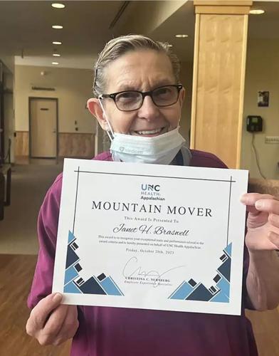 Braswell named 'Mountain Mover' at CMH | Community | averyjournal.com