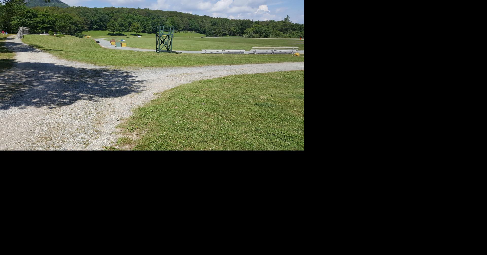 The evolution of MacRae Meadows leading up to the Highland Games ...