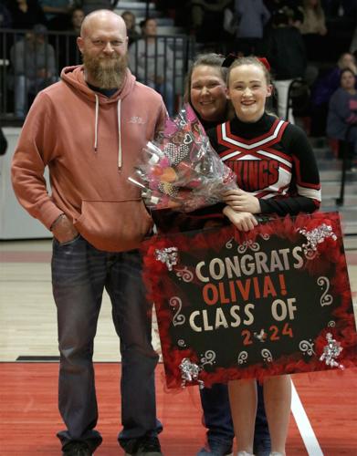 Senior cheerleaders honored at home basketball finale | Sports ...