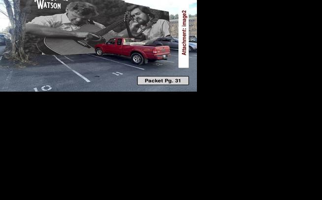 Boone Town Council approves final Doc and Merle Watson mural rendering ...