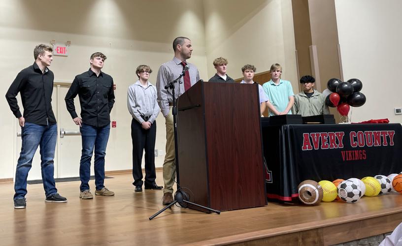Avery High School celebrates excellence at senior athletic awards ...