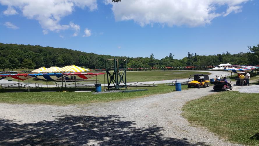 The evolution of MacRae Meadows leading up to the Highland Games ...