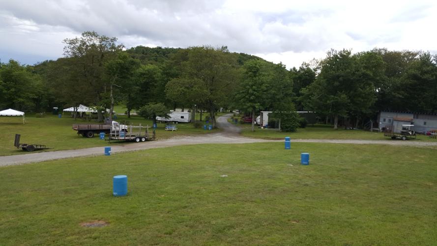 The evolution of MacRae Meadows leading up to the Highland Games ...