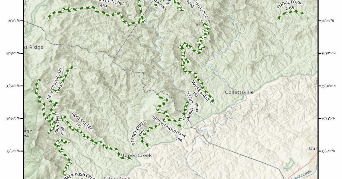 Grandfather Ranger District reopening additional roads and 85 miles of ...