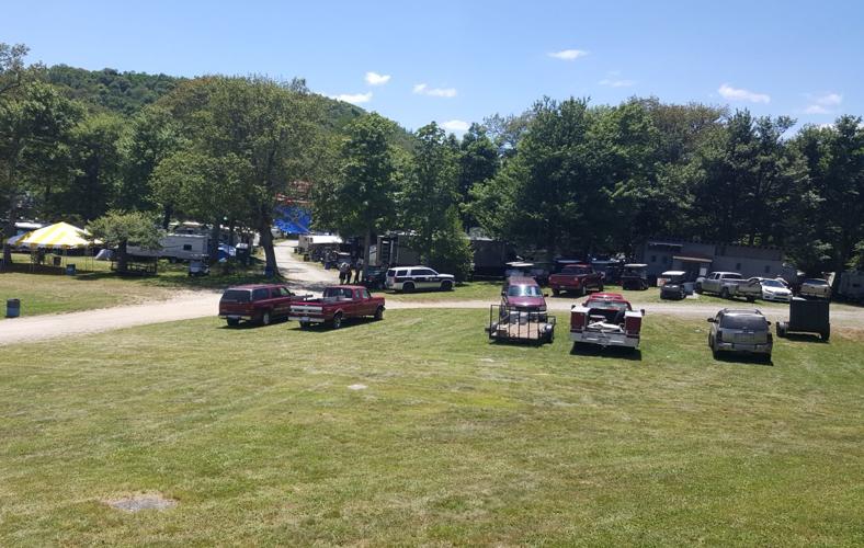 The evolution of MacRae Meadows leading up to the Highland Games ...