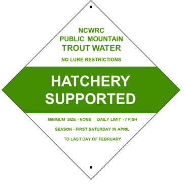 Hatchery-supported trout waters closed to fishing March 1 to April 6 ...