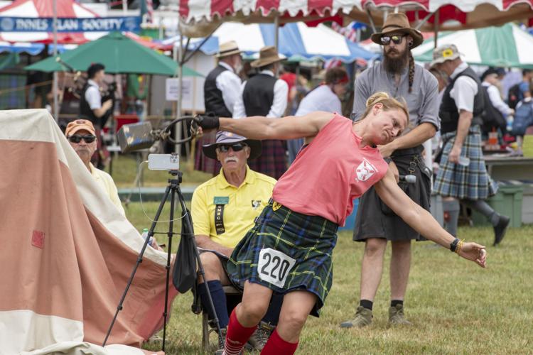 McKee named overall winner in women’s heavy athletics at Highland Games ...