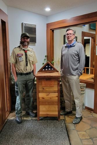 Scoutmaster provides flag collection box in Banner Elk | Community ...