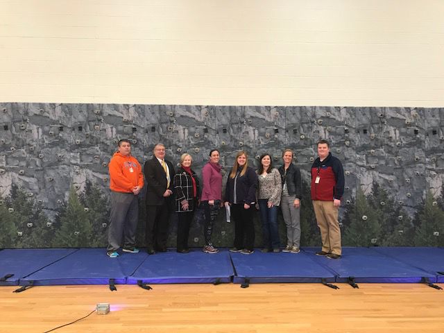 New rock wall at Banner Elk School rocks | | averyjournal.com