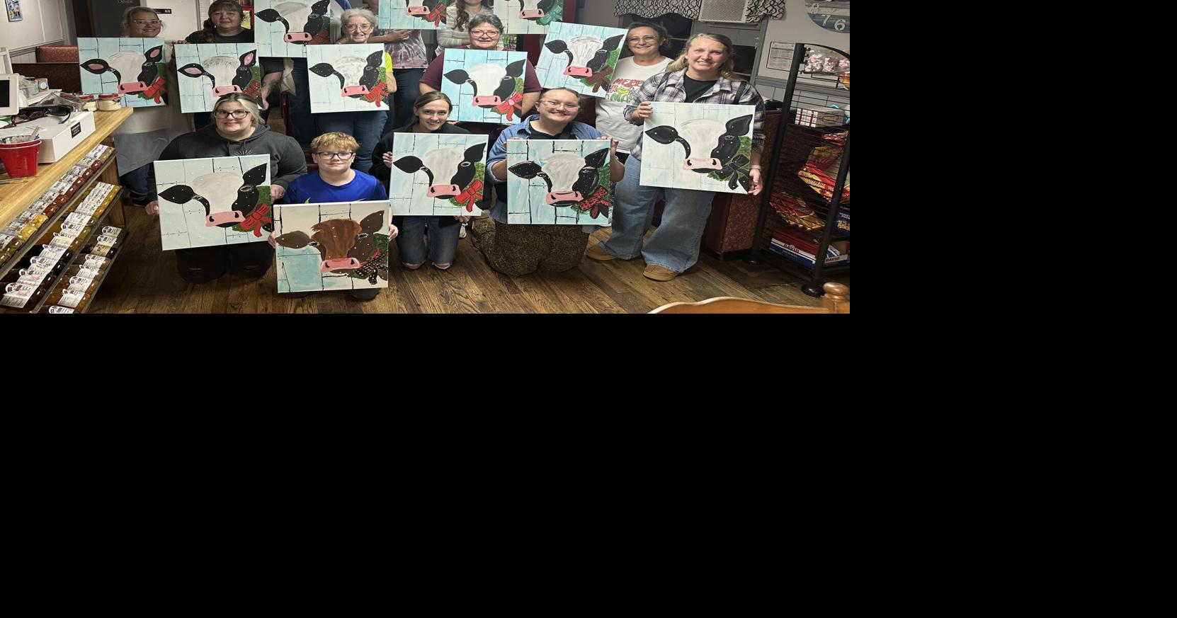 H&H White Way Grill hosts paint night | Community | averyjournal.com