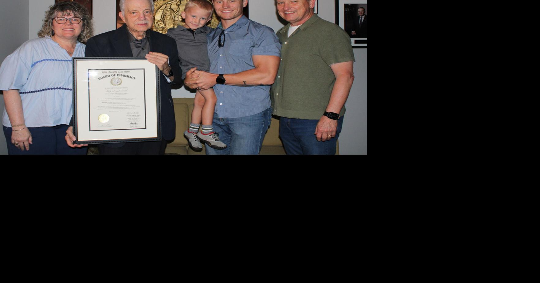 Local pharmacist Smith honored for six decades of service | News ...