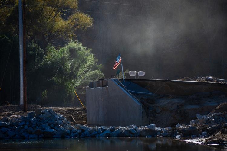 FLOOD FALLOUT: Bridge building after Helene slows down | Government ...
