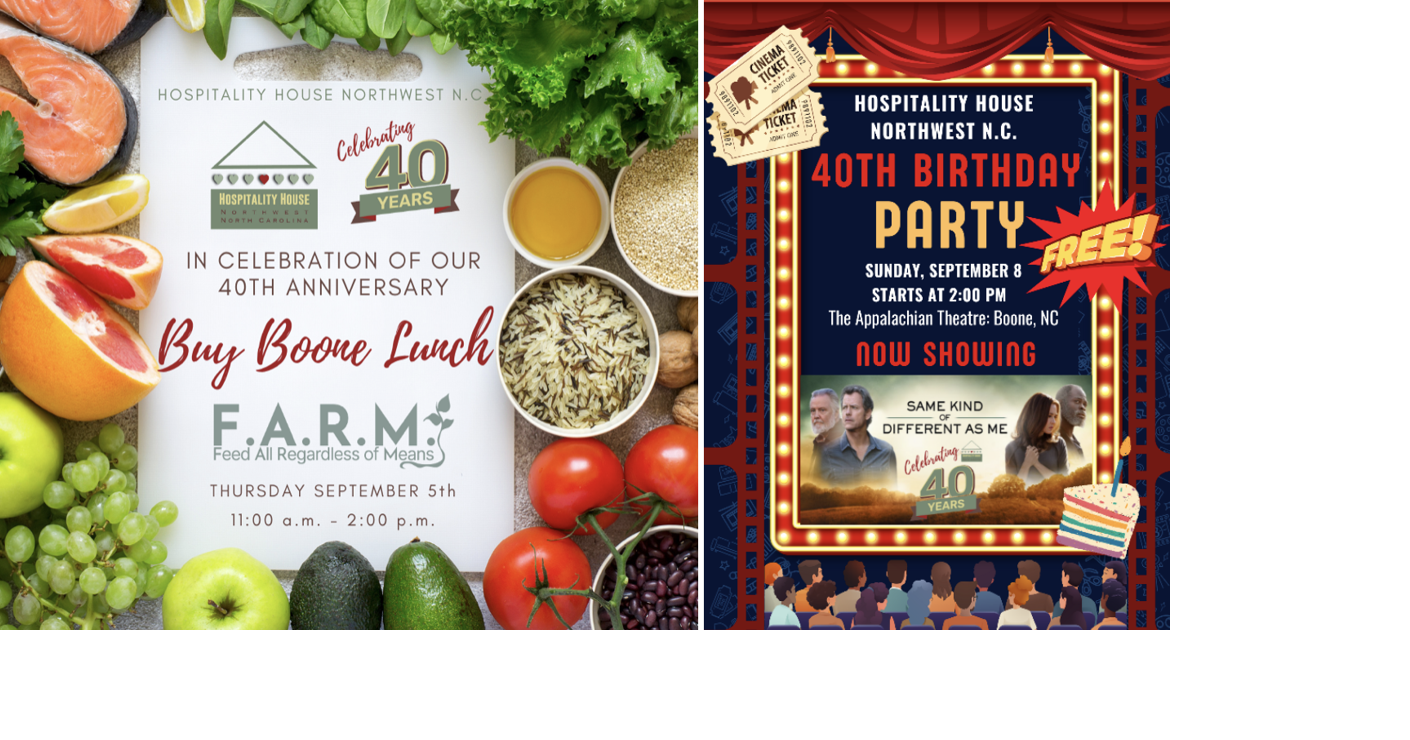 Hospitality House celebrates 40 years by buying Boone lunch at F.A.R.M ...