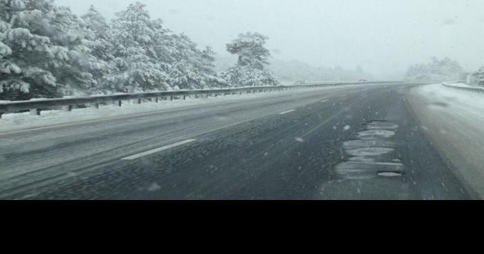 Snowy Flagstaff