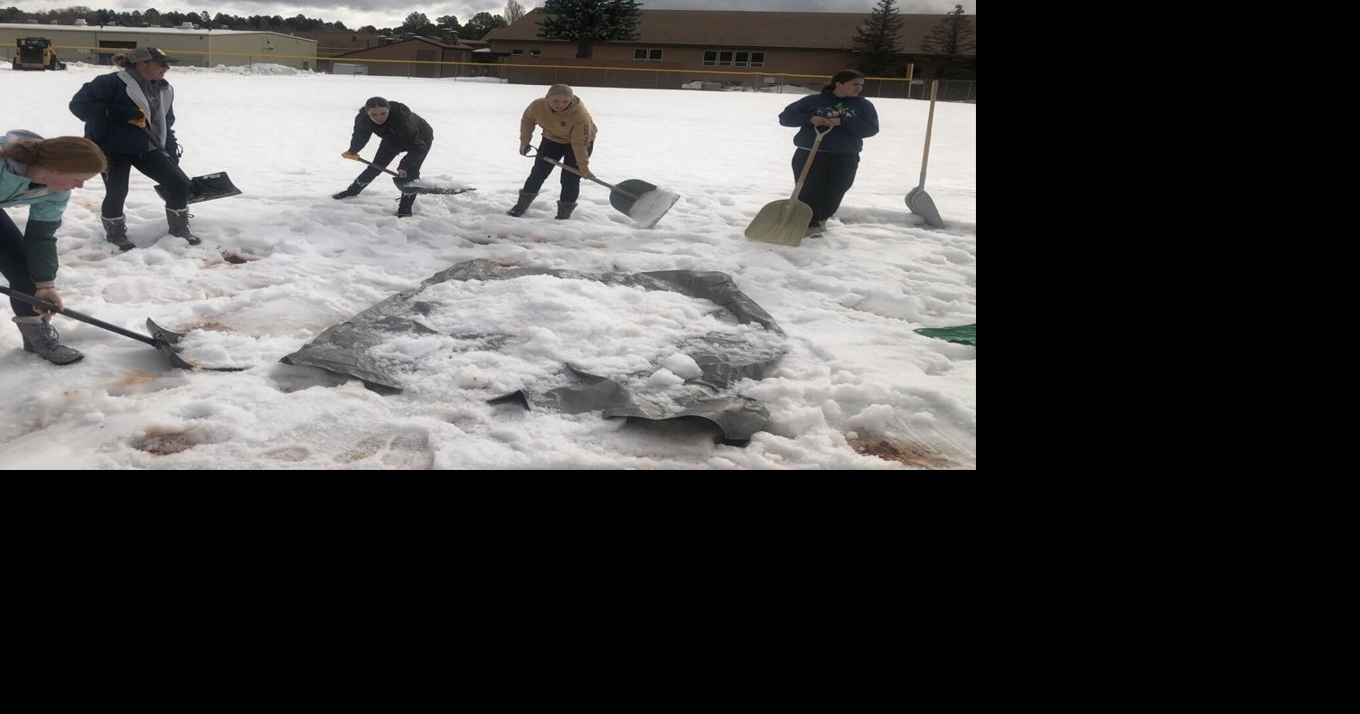 LOCAL ROUNDUP: Eagles clear baseball, softball fields of snow | Local ...