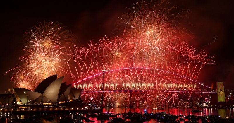 World bids goodbye to 2025 with fireworks and icy plunges ...
