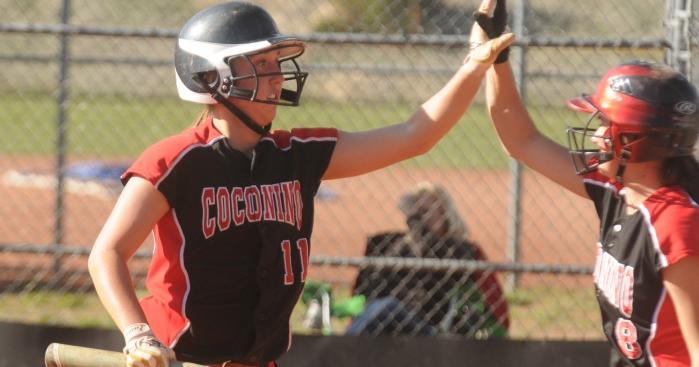 Pushing through: Coconino softball mercy-rules Kingman | High School ...