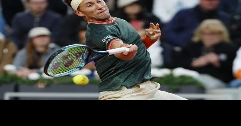 Tennis-Raging sixth seed Rublev dumped out by inspired Arnaldi ...