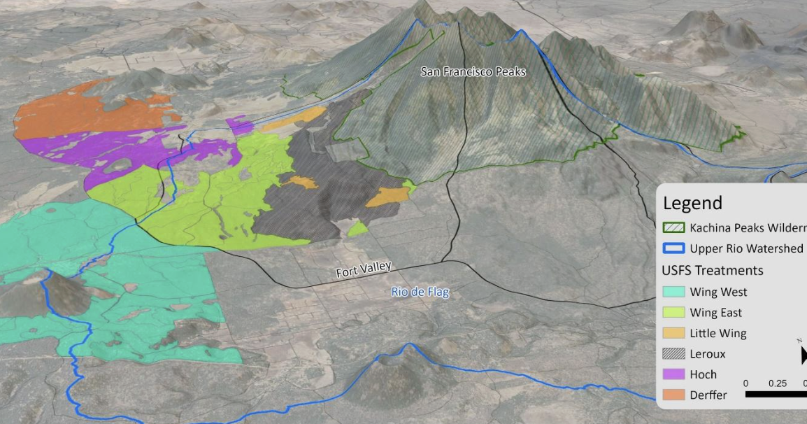 Forest thinning operations intensify in Upper Rio de Flag Watershed ...
