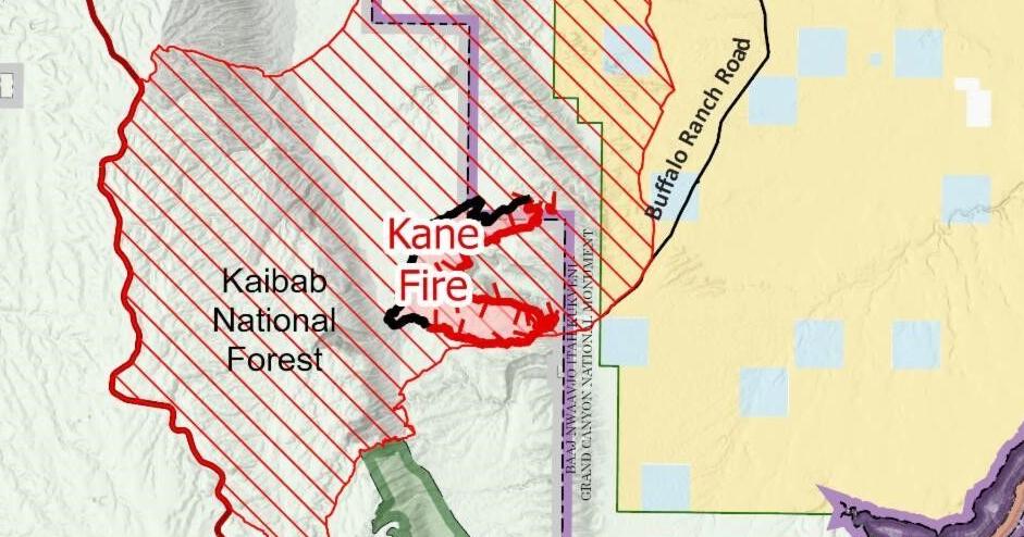 Management of North Rim Kane Fire transfers to local team as ...