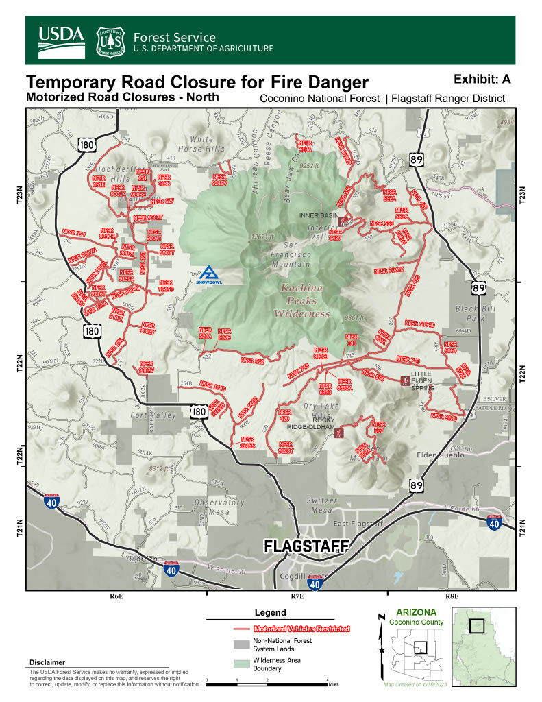 Stage 2 fire restrictions to begin Wednesday for City of Flagstaff ...
